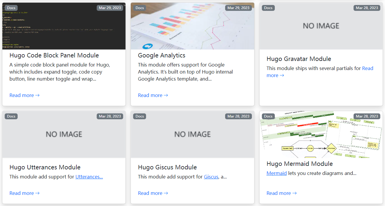 Bootstrap Article Cards Shortcode Hugo Bootstrap Module Hugomods